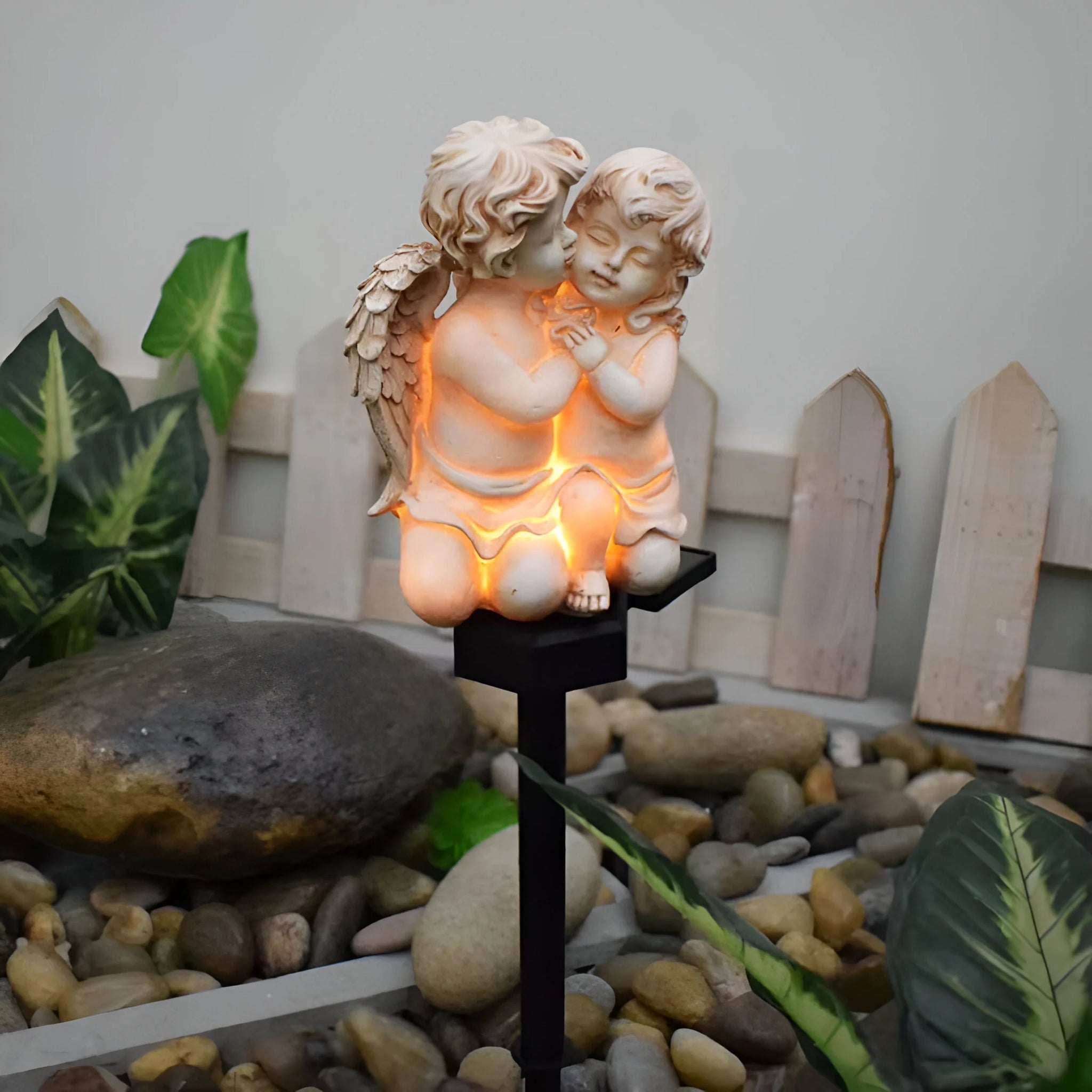HeavenGlow – Solar-Powered Angel Light