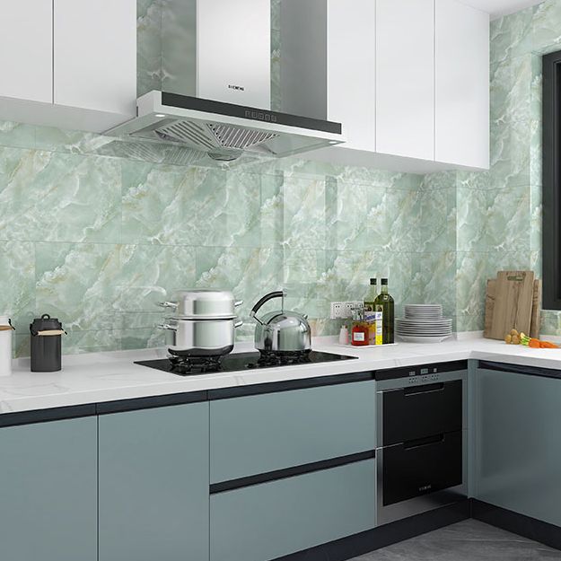 BowLift | 12" x 24" Marbling Single Panel Waterproof Splashback Wall T