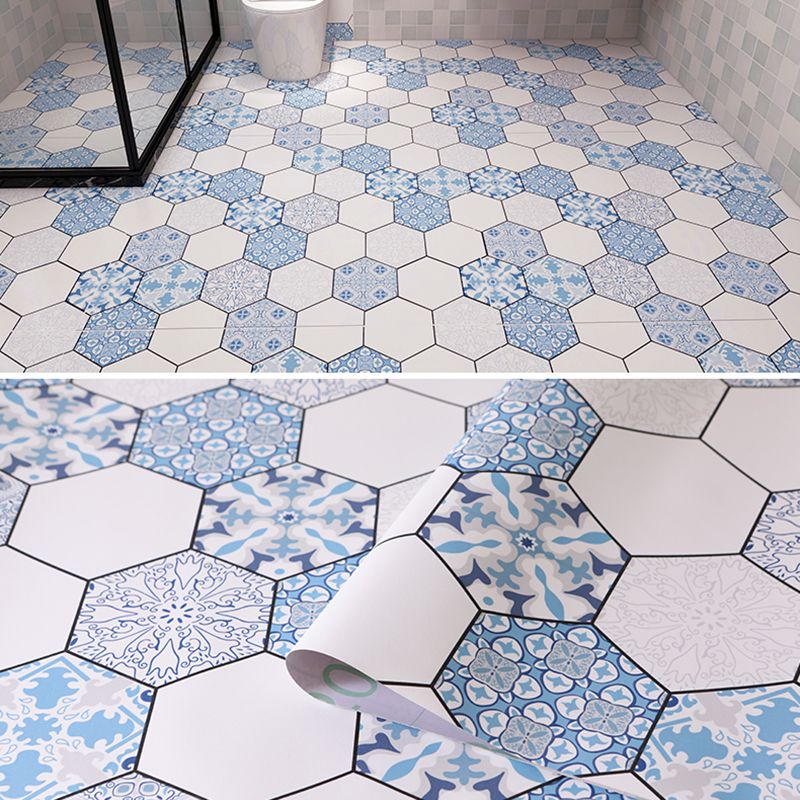 BowLift | Modern vinyl floor planks for peeling and sticking Geometric