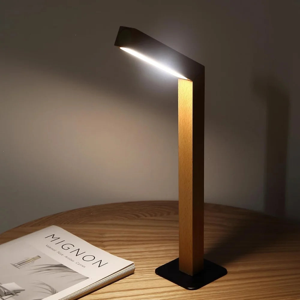 GlowFlex – Rechargeable Rotating LED Table Lamp