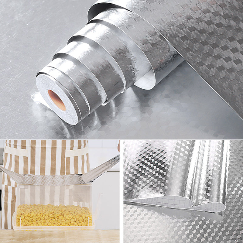 BowLift | Modern Kitchen Backsplash Wallpaper Plaid Print Peel and Sti
