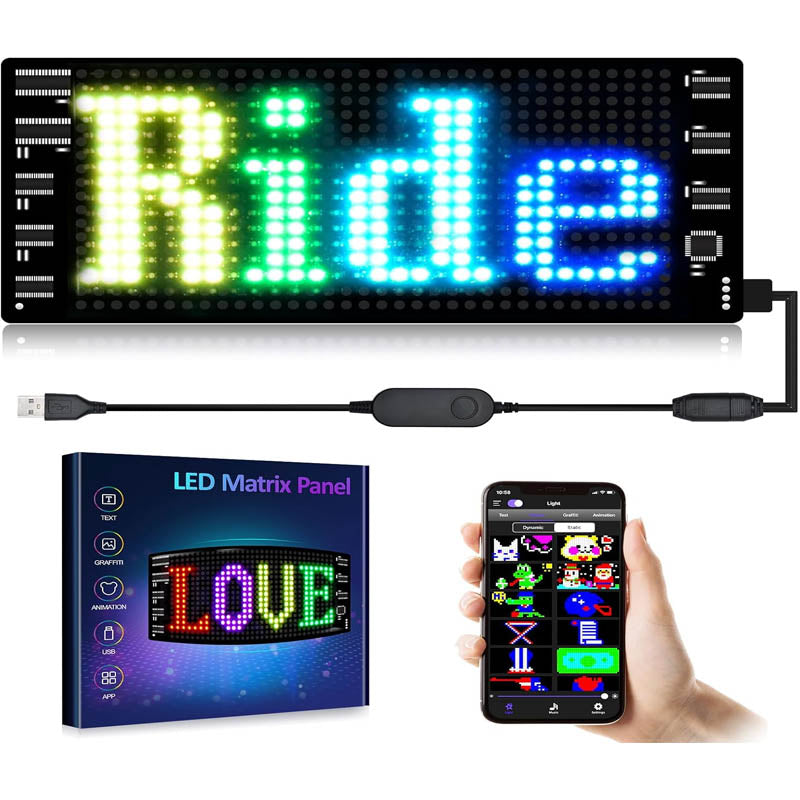 BowLift | Scrolling Sign Programmable LED Sign Flexible Digital Sign C