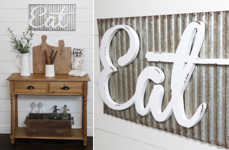 BowLift | Corrugated Sheet "Essen" Sign
